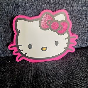 Hello Kitty | Wall Decor | Hello Kitty Pink Head Table Top Wall Art ...